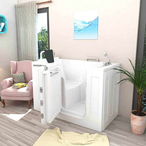 Senioren Sitzbadewanne Sitzwanne Badewanne mit Tür Pool S07-B-L 140cm ...